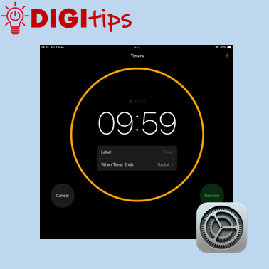 Using timers on your iPad – Edinburgh Learns Digital