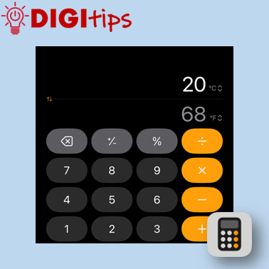 Using the Calculator App (iOS 18) – Edinburgh Learns Digital | City of ...