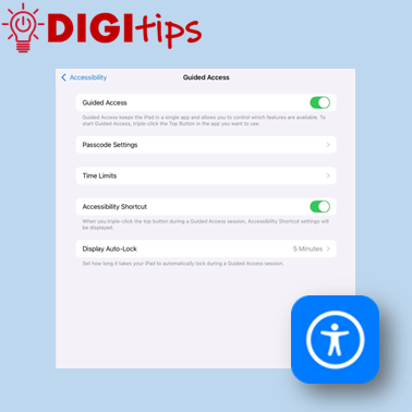 Using Guided Access Mode – Edinburgh Learns Digital