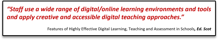 Highly Effective Digital Teaching Edinburgh Learns Digital